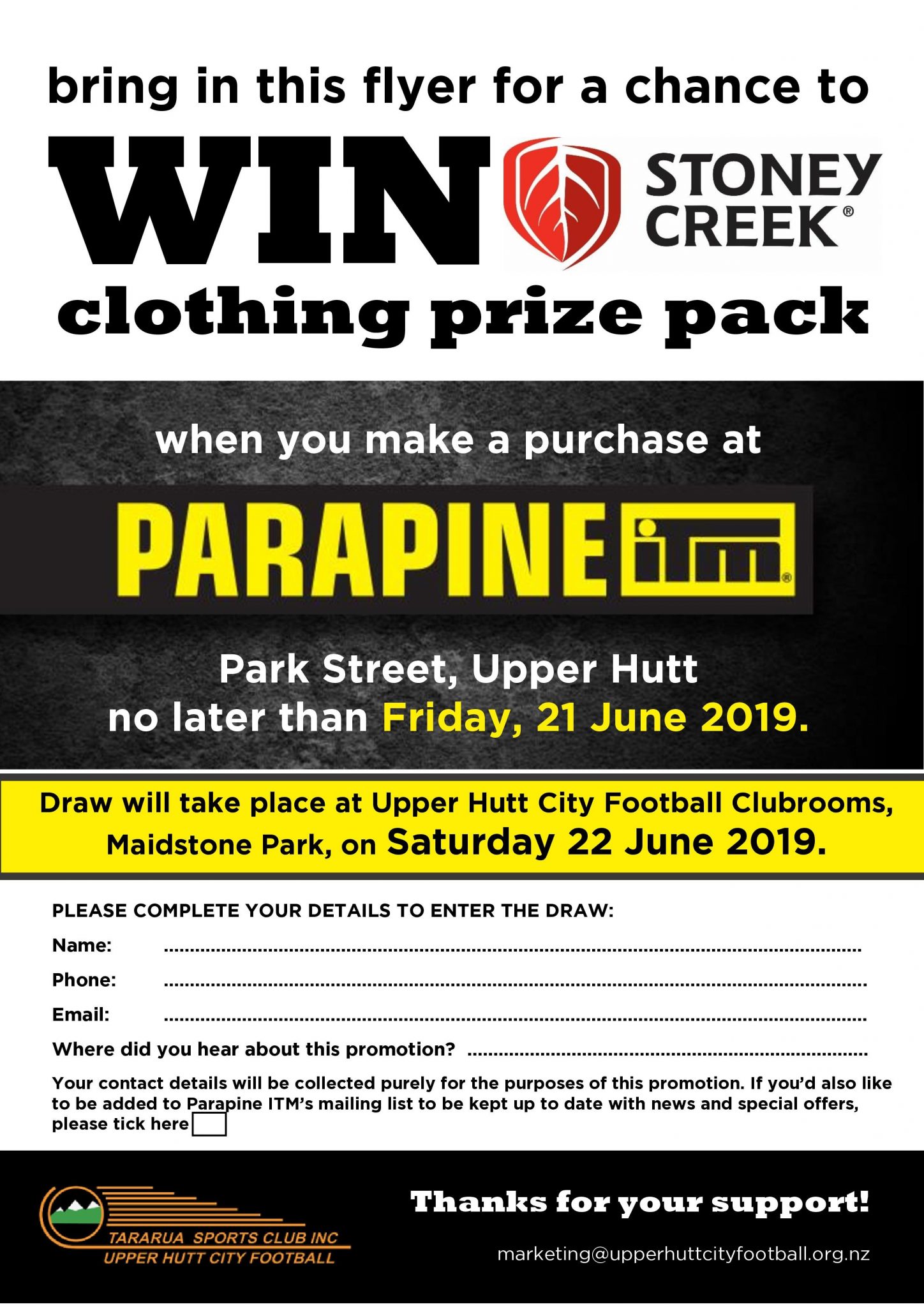 Orange Day 2019 - Join the fun! - Upper Hutt City Football